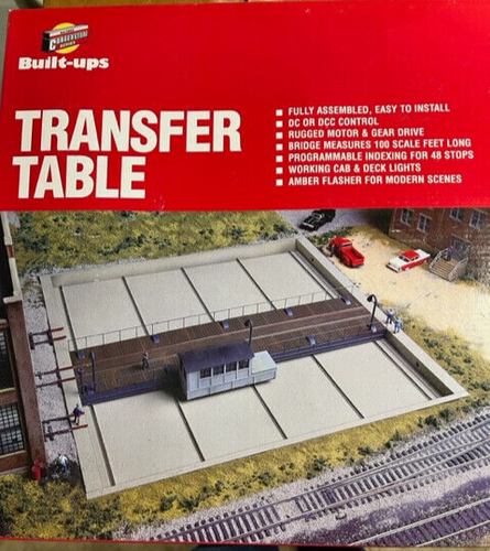HO SCALE WALTHERS BUILD UPS TRANSFER TABLE 933-2968 MOTORIZED DC/DCC | eBay
