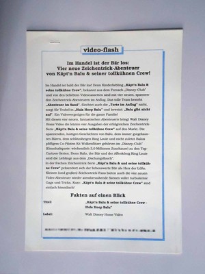Käpt'n Balu + seine tollkühne Crew - VHS-Info - Hula Hoop Balu ...