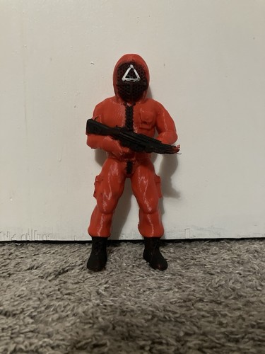 Squid Game Action Guard Figure Custom Carded, 3D Printed, Hand Painted ...