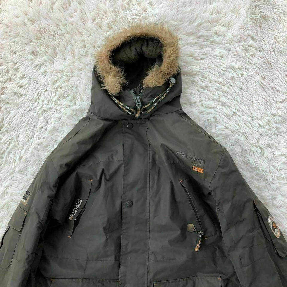 Anapurna Labs Mountaineer Jacket Hooded size L color olive Outdoor ...