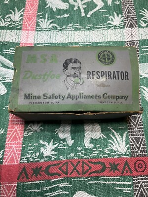 Mine Safety Appliances Company MSA VTG Dustfoe Respirator Coal ...