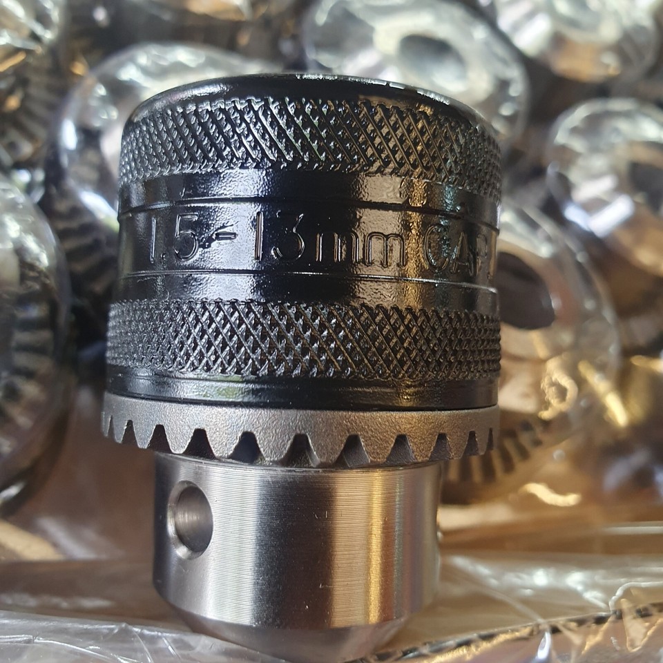 Jacobs machine Drill Lathe Chuck 1.5 to 13mm & Key x 1 Pillar Drill ...