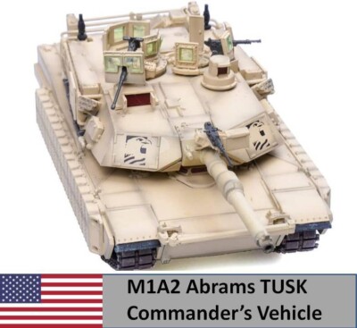 Panzerkampf 1/72 12209PB M1A2 Abrams TUSK Commander’s Vehicle U.S. Army ...