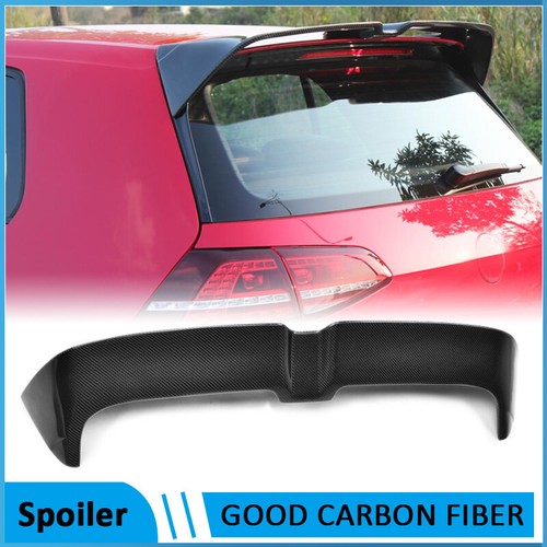 Rear Trunk Spoiler Wing For VW Golf 7 VII MK7 GTI R 14-19 Carbon Fiber ...