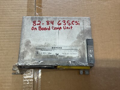 NOS GENUINE BMW E23 E24 E28 On Board Computer Control Unit 65811372823 ...