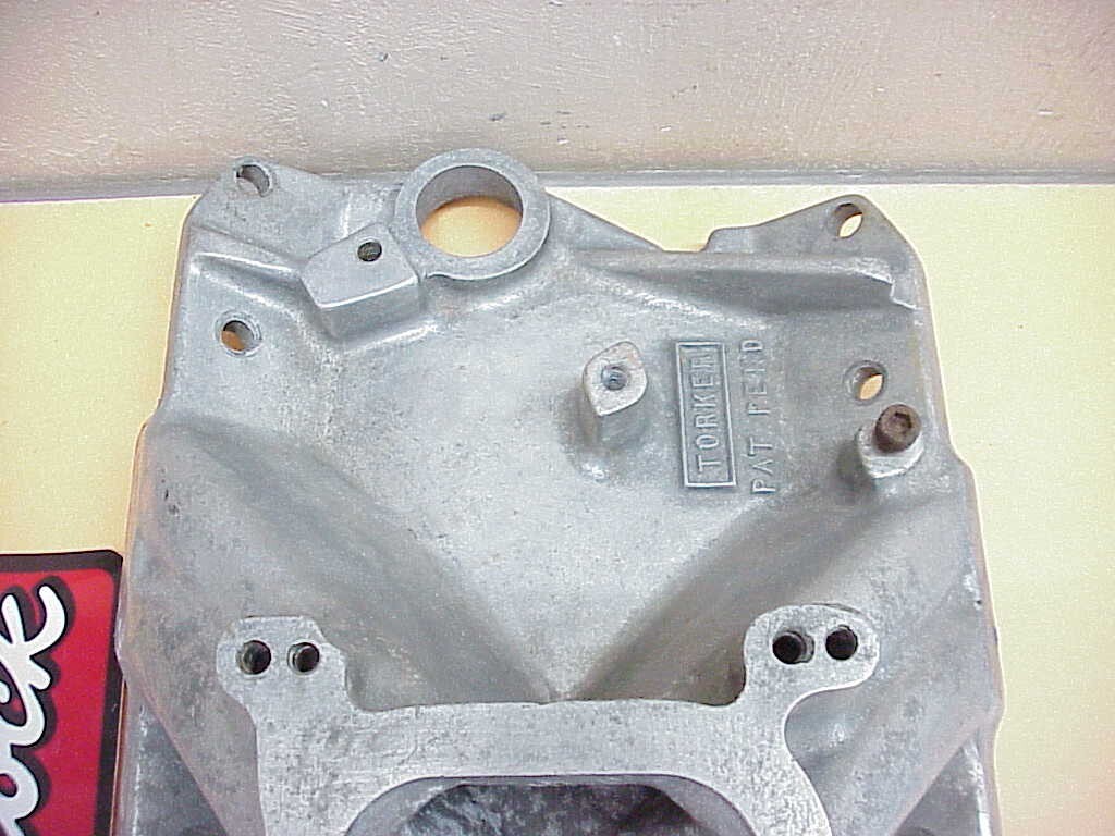 Vintage Edelbrock Torker #2725 Aluminum Intake Manifold SB CHEVY SEMI ...