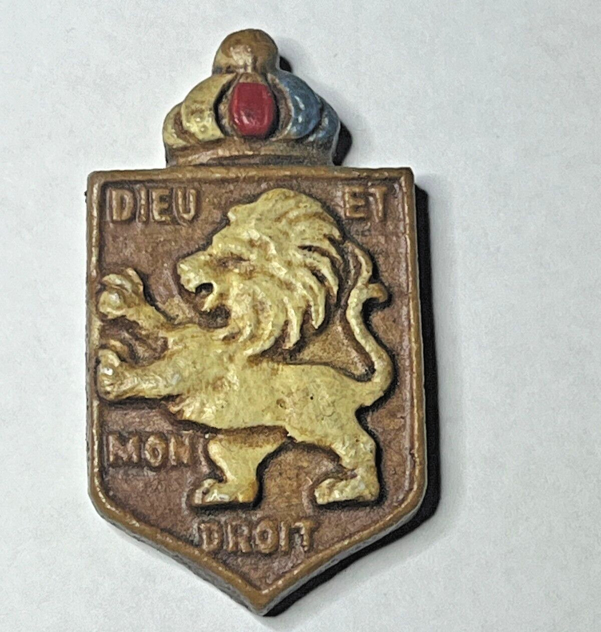 Vintage War Relief England Lion St. Dunstan's WW2 Res… - Gem