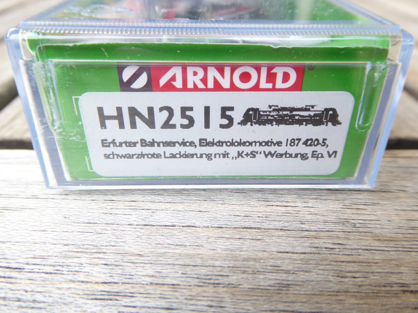 Arnold Hn 2515 N Locomotive Br 187 420 Ebs Erfurt Bahnservice, K+S Ad ...