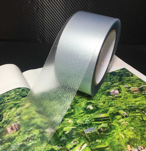 Clear / Matte Car Part Interior Leather Grain Texture Film Vinyl Wrap ...