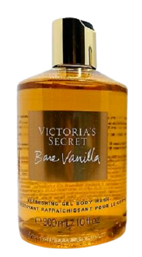 VICTORIAS SECRET BARE VANILLA REFRESHING GEL BODY WASH SOAP 10 oz 300ml ...