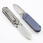 Mini Titanium Pocket Knife S35VN Blade Folding Cutter Outdoor Camping ...