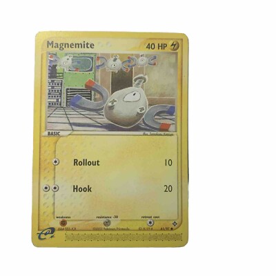 Pokémon TCG Magnemite EX Dragon 61/97 Regular Common | eBay