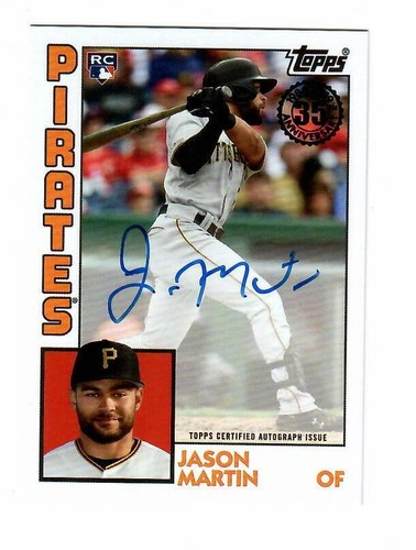 2019 Topps Update Jason Martin 1984 Autograph | eBay