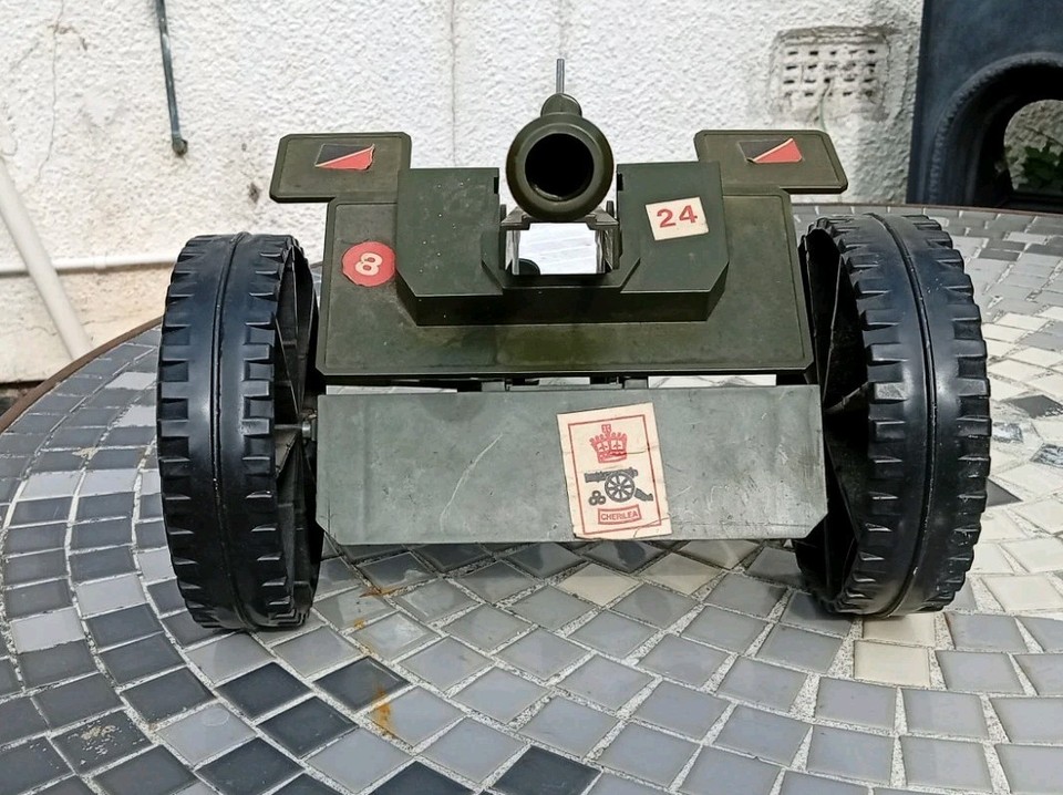 Vintage Action Man Cherilea Field Gun Excellent condition | eBay UK