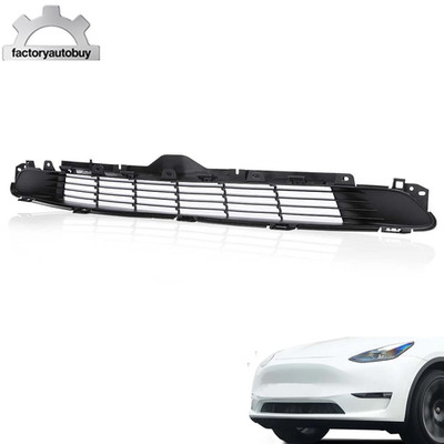 Fit For 2017-22 Tesla Model 3 Front Bumper Lower Grille Mesh Grill ...