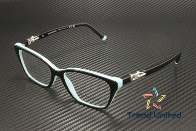 TIFFANY TF2229 8055 Black On Tiffany Blue Demo Lens 55 mm Women's ...