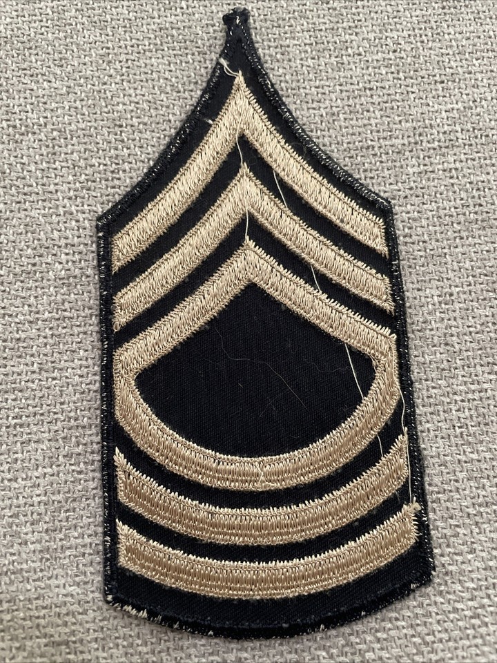 Original WW2 US Army 1920-42 Master Sergeant Chevron Wool Rank Sleeve ...