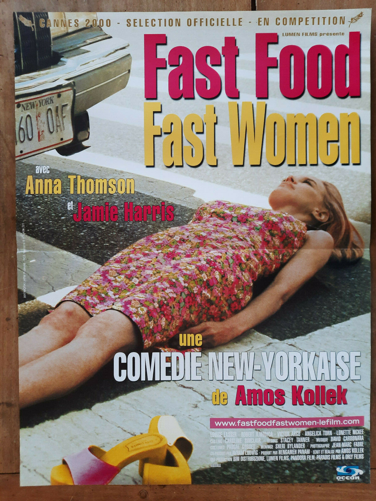 Plakat Fast Food Fast Women Amos Kollek Anna Thomson 40x60cm | eBay.de