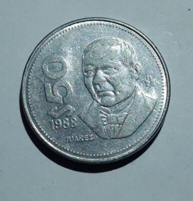 Mexico coin $ 50 pesos (2nd serie: Benito Juarez) | eBay