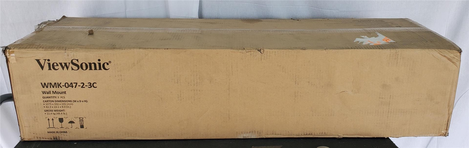 ViewSonic Wall Mount for Commercial TV, Display, Monitor 98 Inch WMK ...