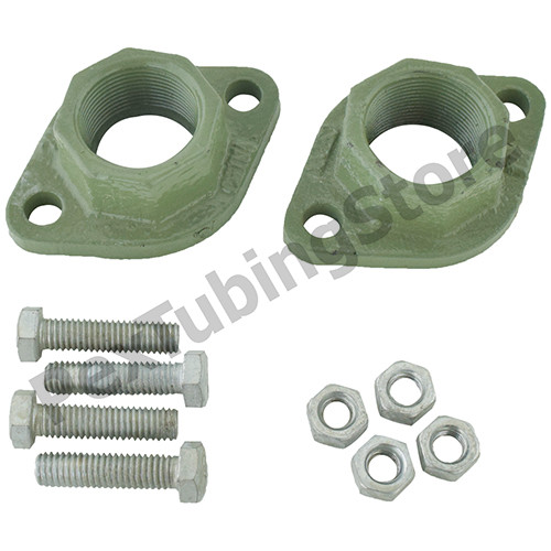 1-1/4" NPT Cast Iron Universal Circulator Pump Flange (pair) Taco ...