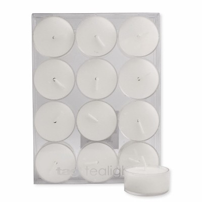 Tealight Candles, 4-Hour Burn Time, 12-Pk. - 310003 | eBay