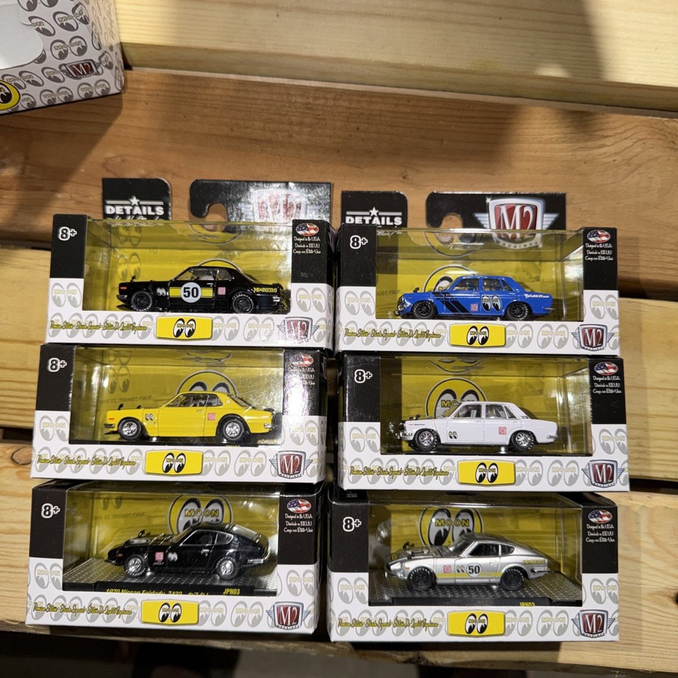 M2 Machines Mooneyes Japan Complete Set Of 6 JPN03 w/ | eBay