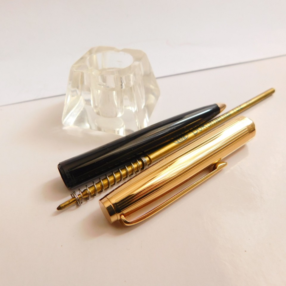 Vintage SENATOR Rolled Gold 14 Ct Ballpoint pen Germany 1970s | eBay