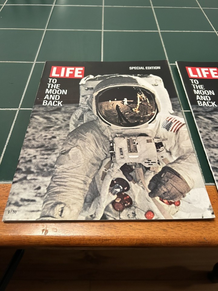 Two 1969 LIFE Magazine Special Editions To the Moon and Back Apollo 11 ...