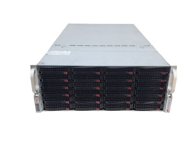 SuperMicro 4U 24 Bay Barebone Server w/ X10QBi-ST031 w/ X10QBi-MEM-2 | eBay