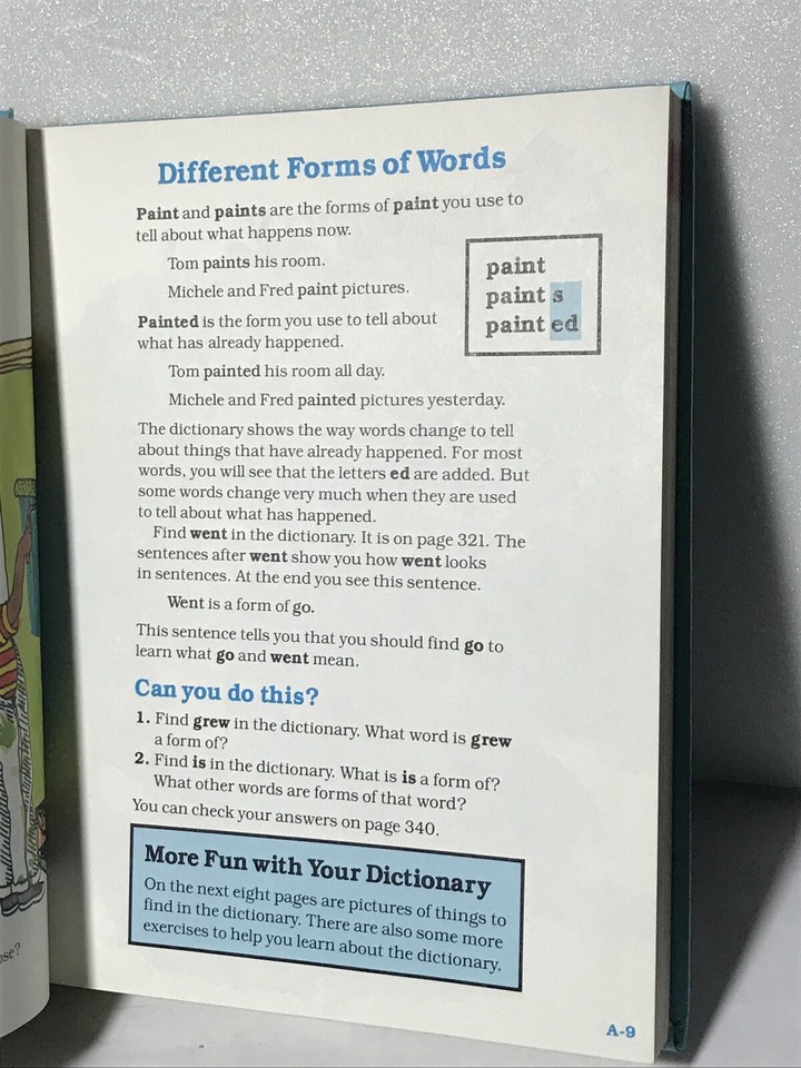 An American Heritage My First Dictionary Hardcover Book Houghton ...