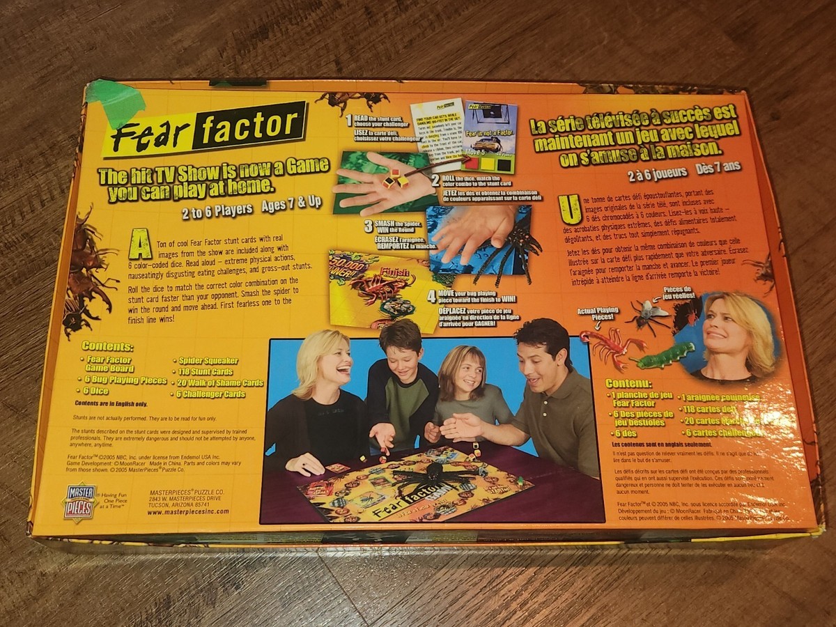 Fear Factor Game Ideas