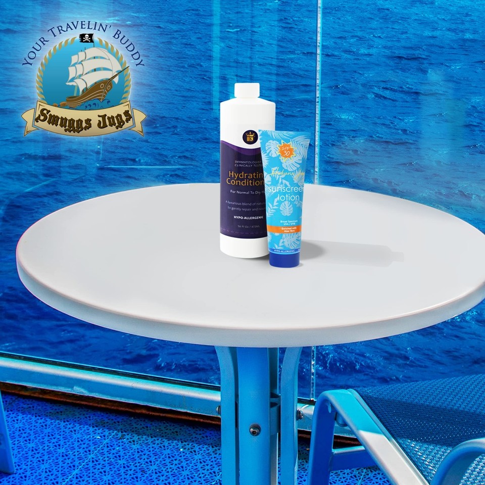 Hidden Alcohol Flask Kit | Cruise Ship Essentials, Leak-Proof, BPA-Free ...