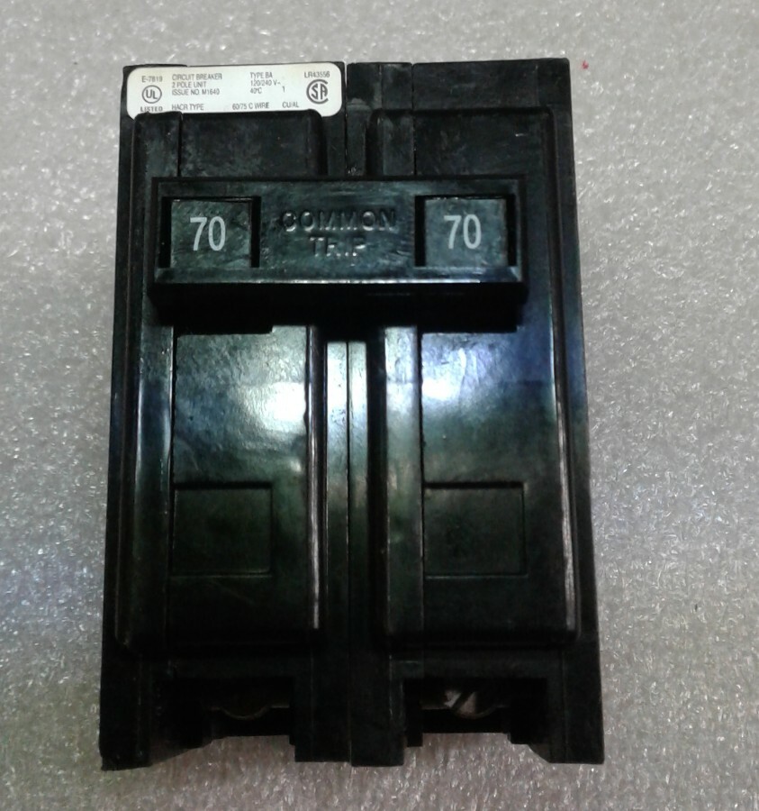 BAB2070 CH 2POLE 70AMP 240V NEW | eBay