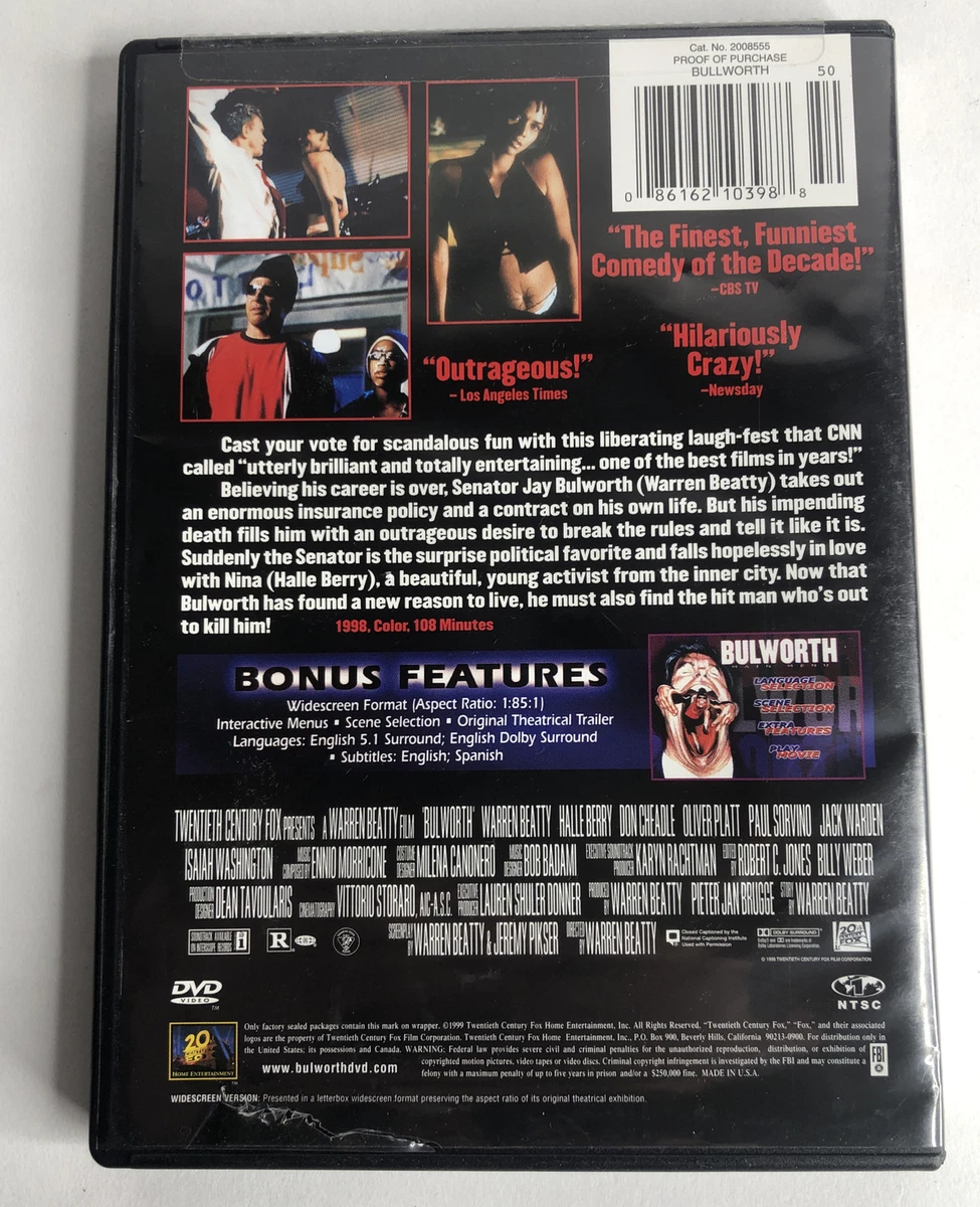 Bulworth Dvd