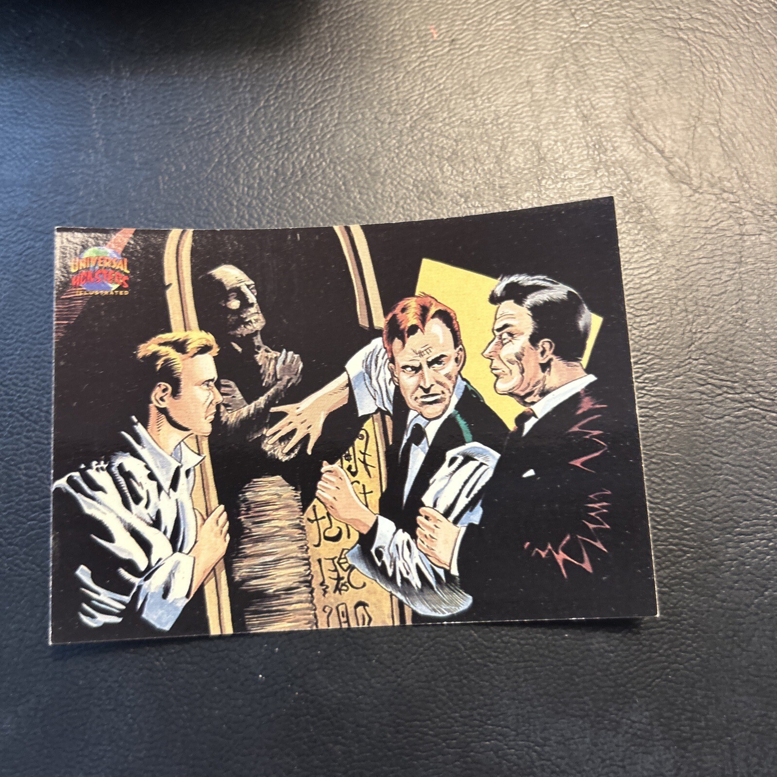Jb7c Universal Monsters Illustrated Topps 1994 #25 The Mummy | eBay