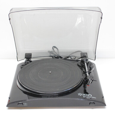 ION Profile Pro LP Vinyl-to-MP3 USB Turntable with Input Tested and ...