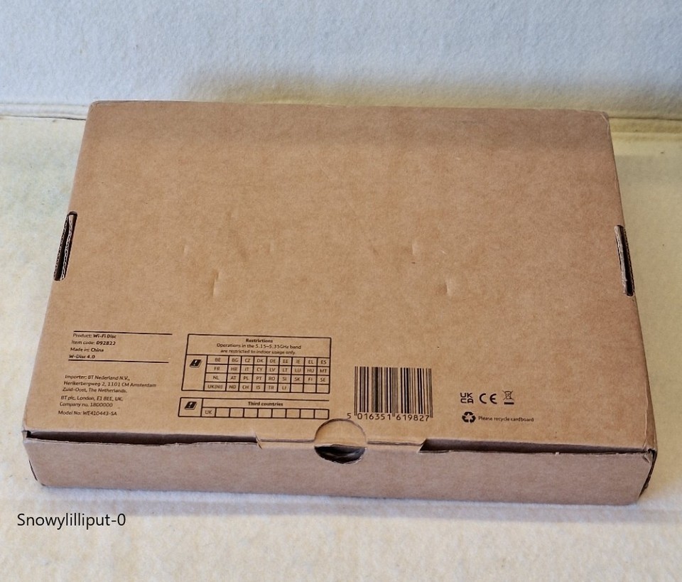 Boxed BT Wifi Disc Extender Smart Hub 2 Black | eBay