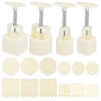 Hand Press Moon Cake Mold Cookie Stamp | Offer of the day