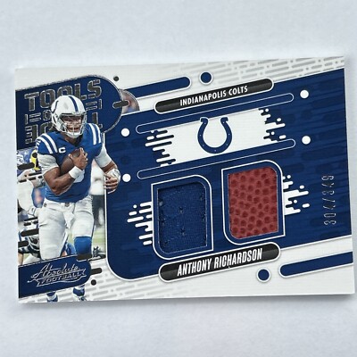 2024 Absolute Relic Anthony TOOLS OF THE TRADE TOTD-WRN Double Patch ...