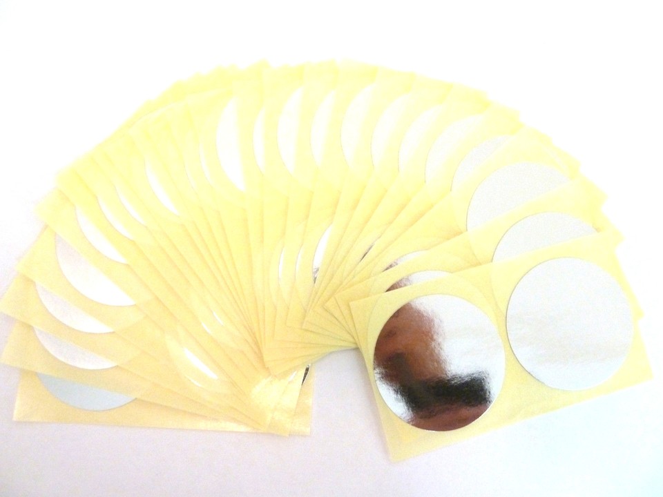 50mm (2 inch) Round Stickers Coloured Circles Circular Sticky Labels 42 ...