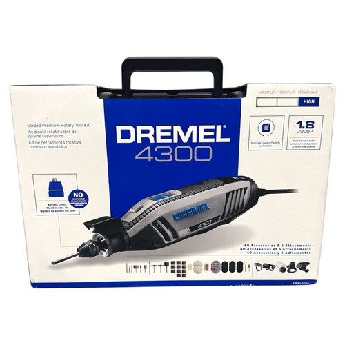 Dremel 4300-5/40 Corded Premium Rotary Tool Kit Brand New | eBay