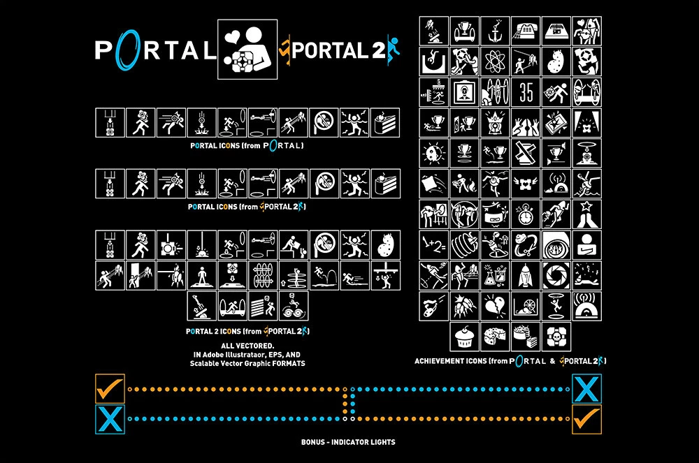 Portal 2 Logo Vector