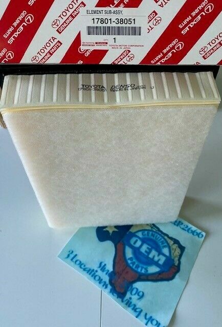 TOYOTA 17801-38050 - Air filter cross reference