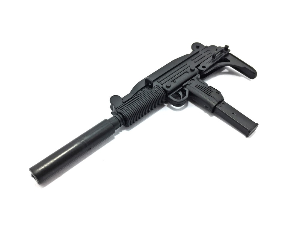 1/6 Scale UZI Pistol Submachine Gun Israel Army Mini Toys Model Action ...