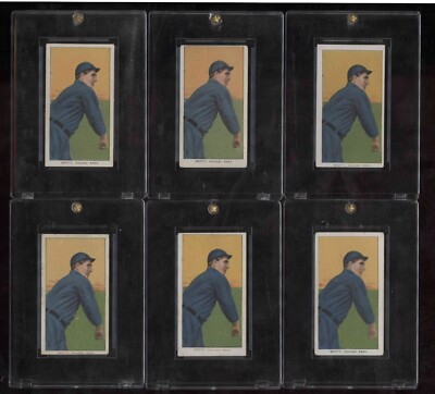 T206 Jim Scott Collection, Pitching, (6) Different Backs-authentic, not ...