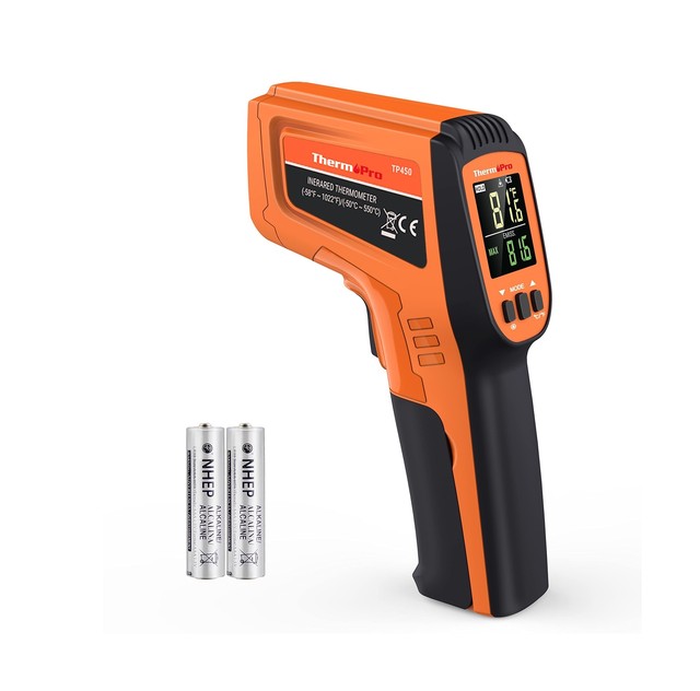 ThermoPro TP450 Dual Laser Temperature Gun for Cooking Digital Infrared ...