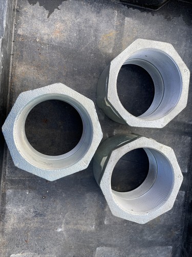 4" Malleable Iron 3 Piece Erickson Coupling For Use on Rigid & IMC ...