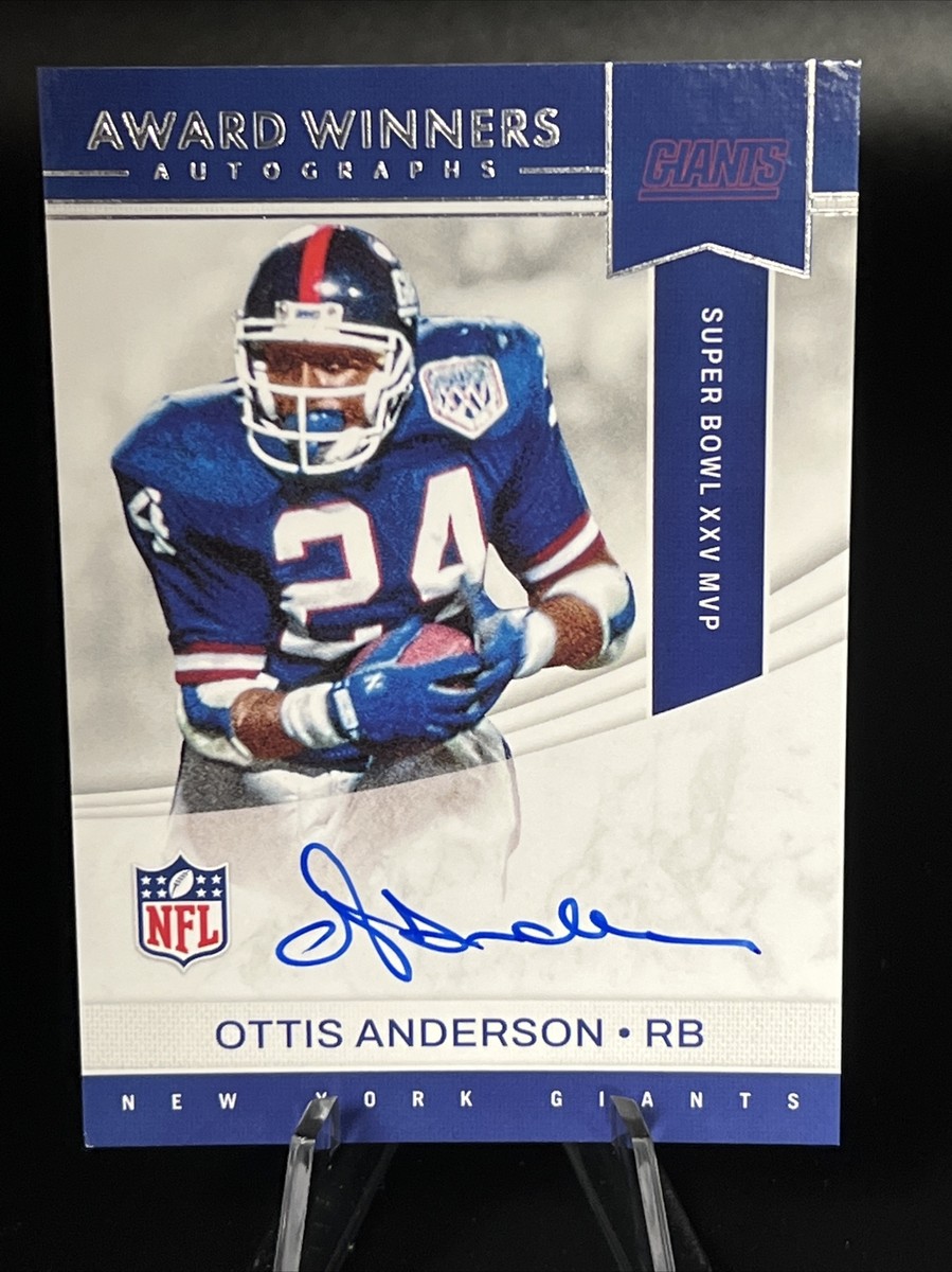 Ottis Anderson Lawrence Taylor And Ottis 'O.J.' Anderson Are A Lot
