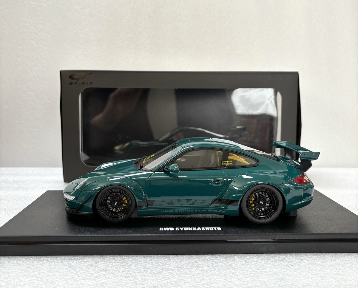 1/18 GT Spirit 2021 Porsche 911 RWB Syunkashuto Dark Green 1/18 GT Spirit 2021 Porsche 911 RWB Syunkashuto Dark Green